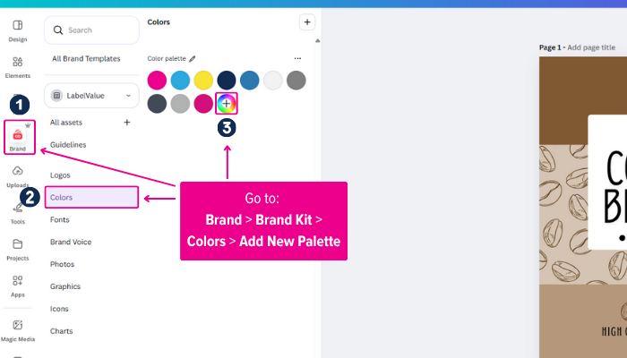 How To Create a Reusable Label Template in Canva|LabelValue