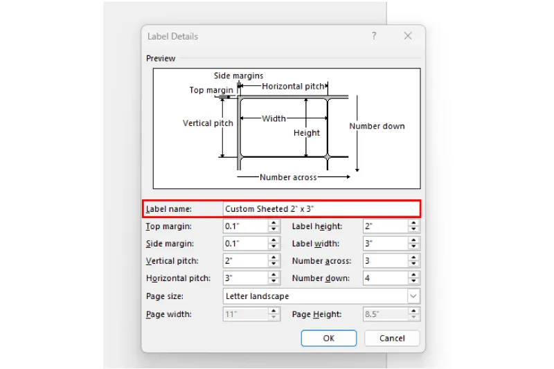 Creating Templates in Microsoft Word For Sheet Labels